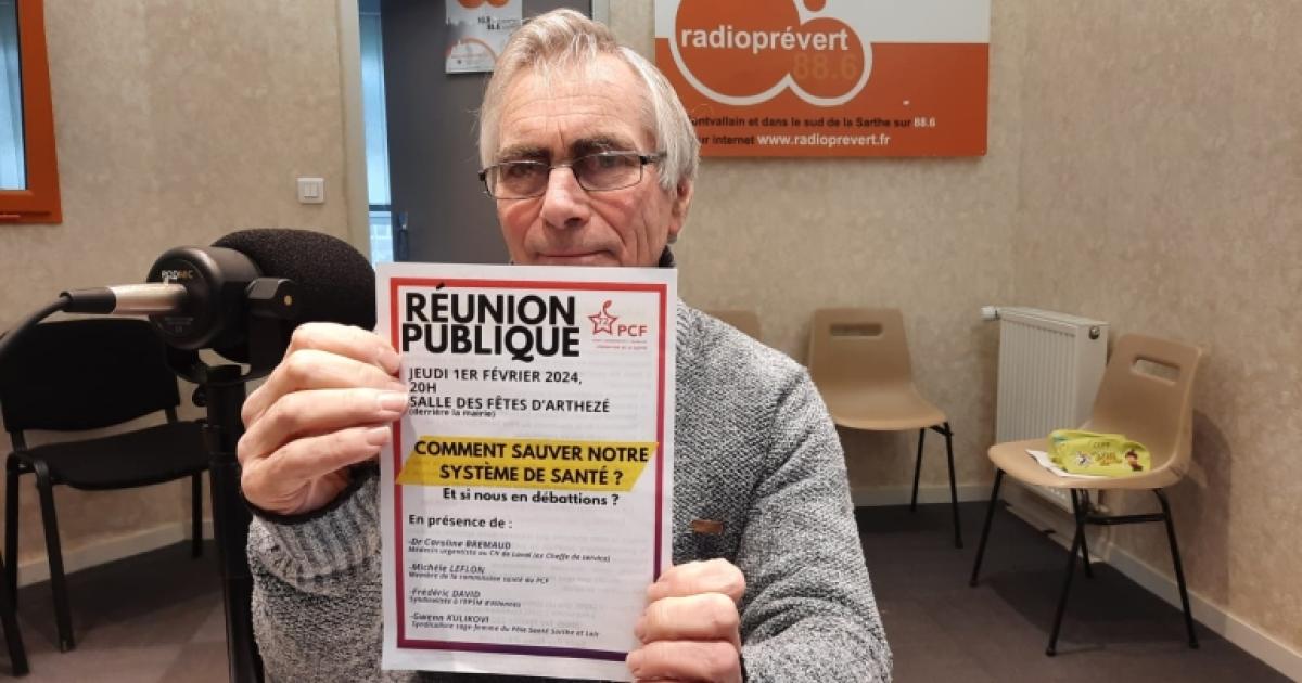 Arthezé : une réunion publique sur la santé le 1er février 2024 | Radio ...